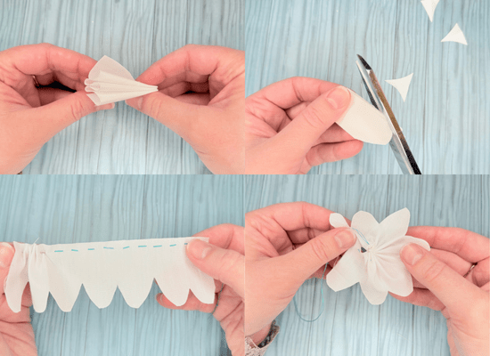 Sewing a Scalloped Fabric Flower – Crafting with Clementine